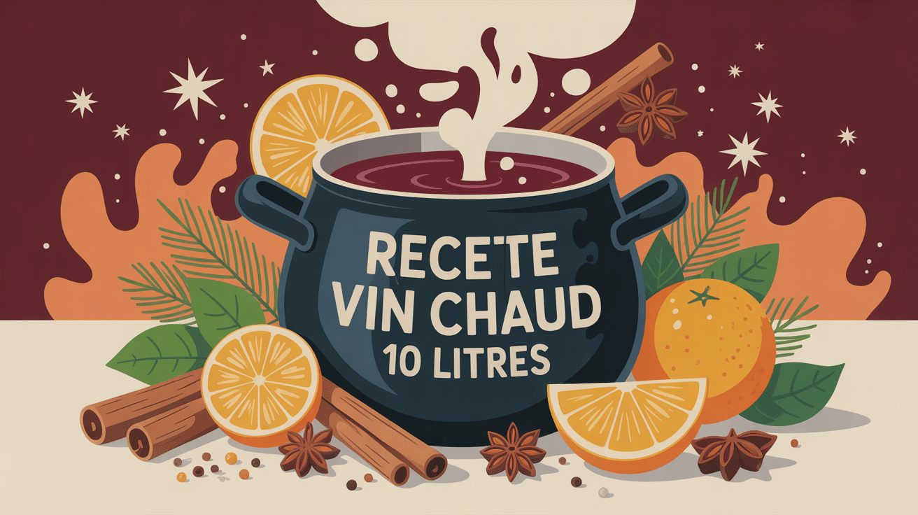 Recette vin chaud 10 litres : réussir une grande quantité pour vos ...