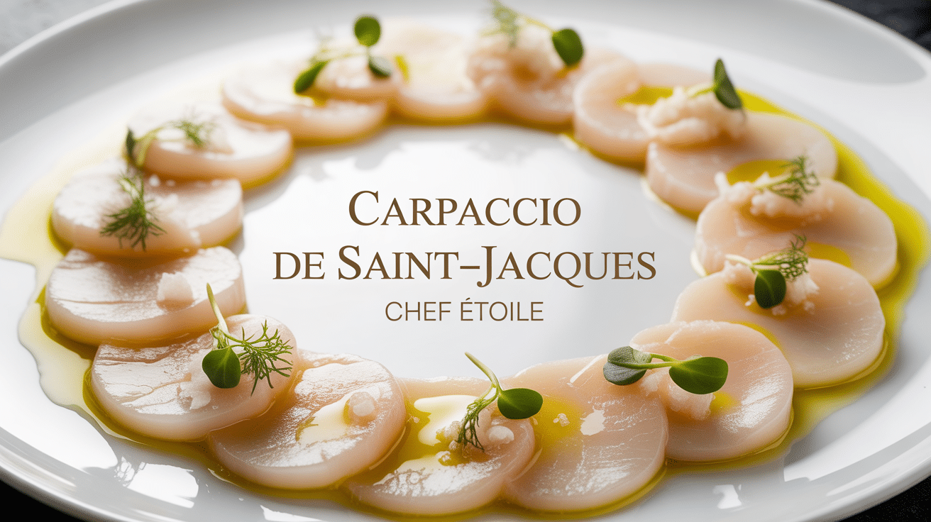 Carpaccio De Saint-Jacques À La Manière Des Chefs Étoilés: Secrets Et ...